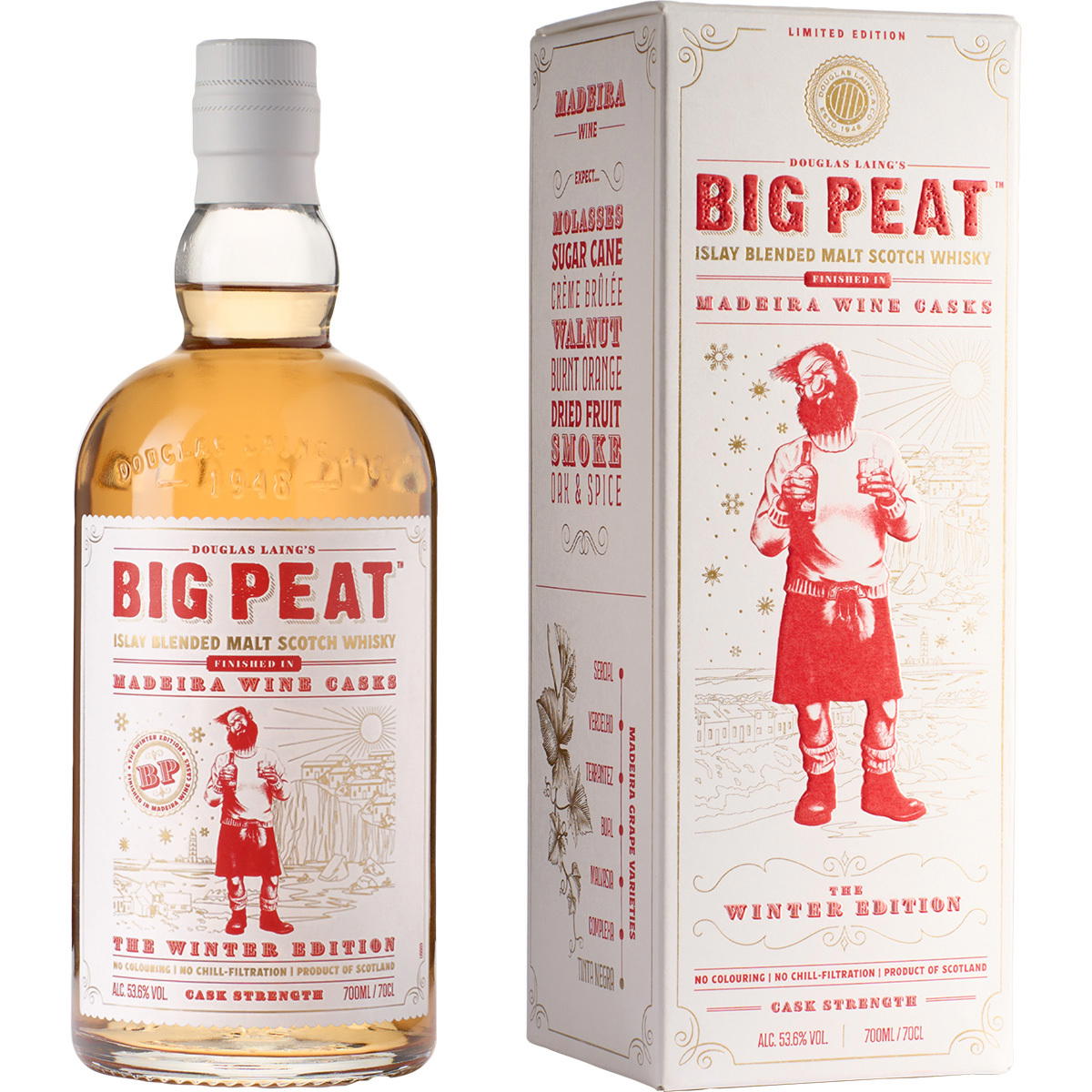 Big Peat Winter Edition 2025 Islay Blended Malt Scotch Whisky 53,6% Vol. 700ml