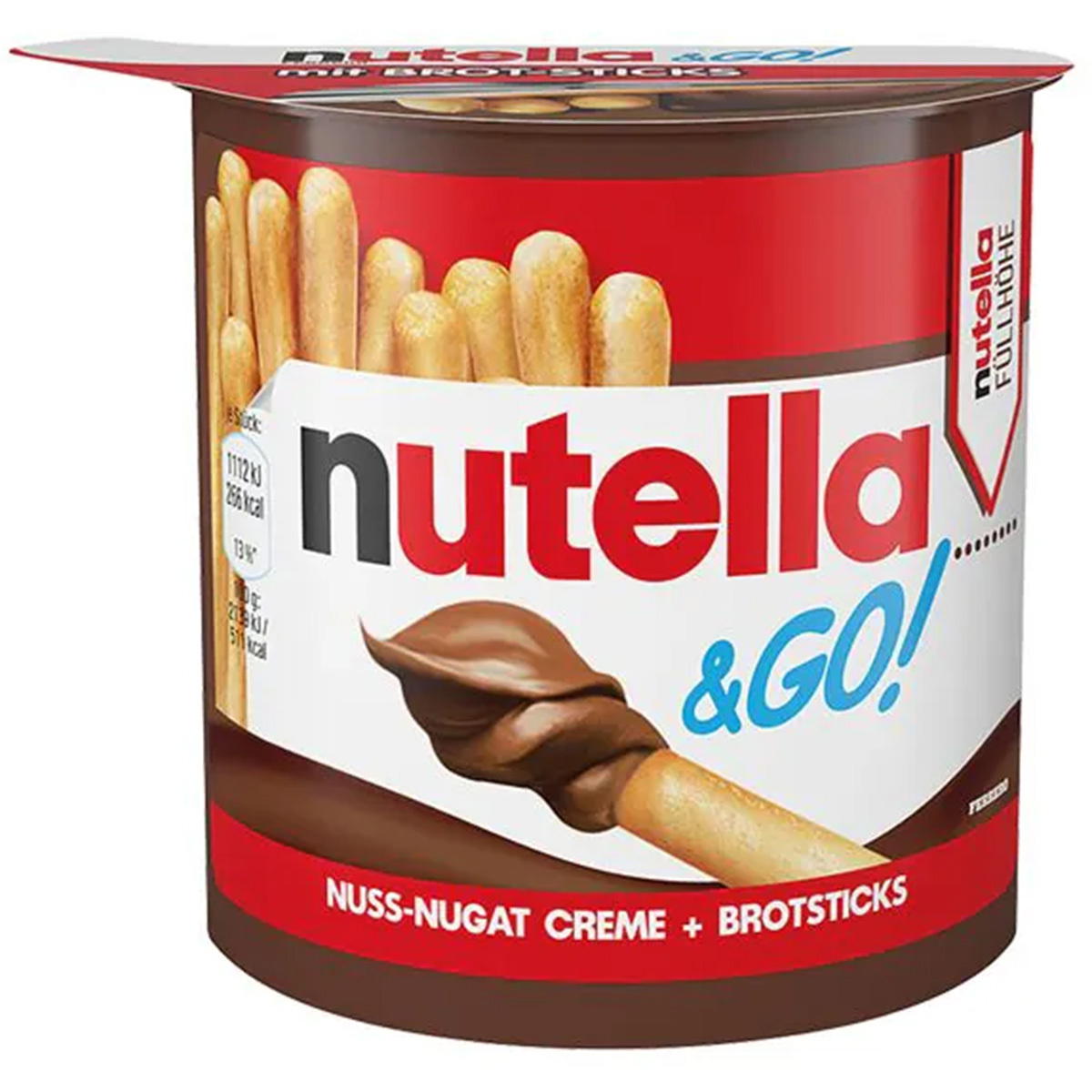 Ferrero Nutella & Go – Nutella Dip Snack für unterwegs