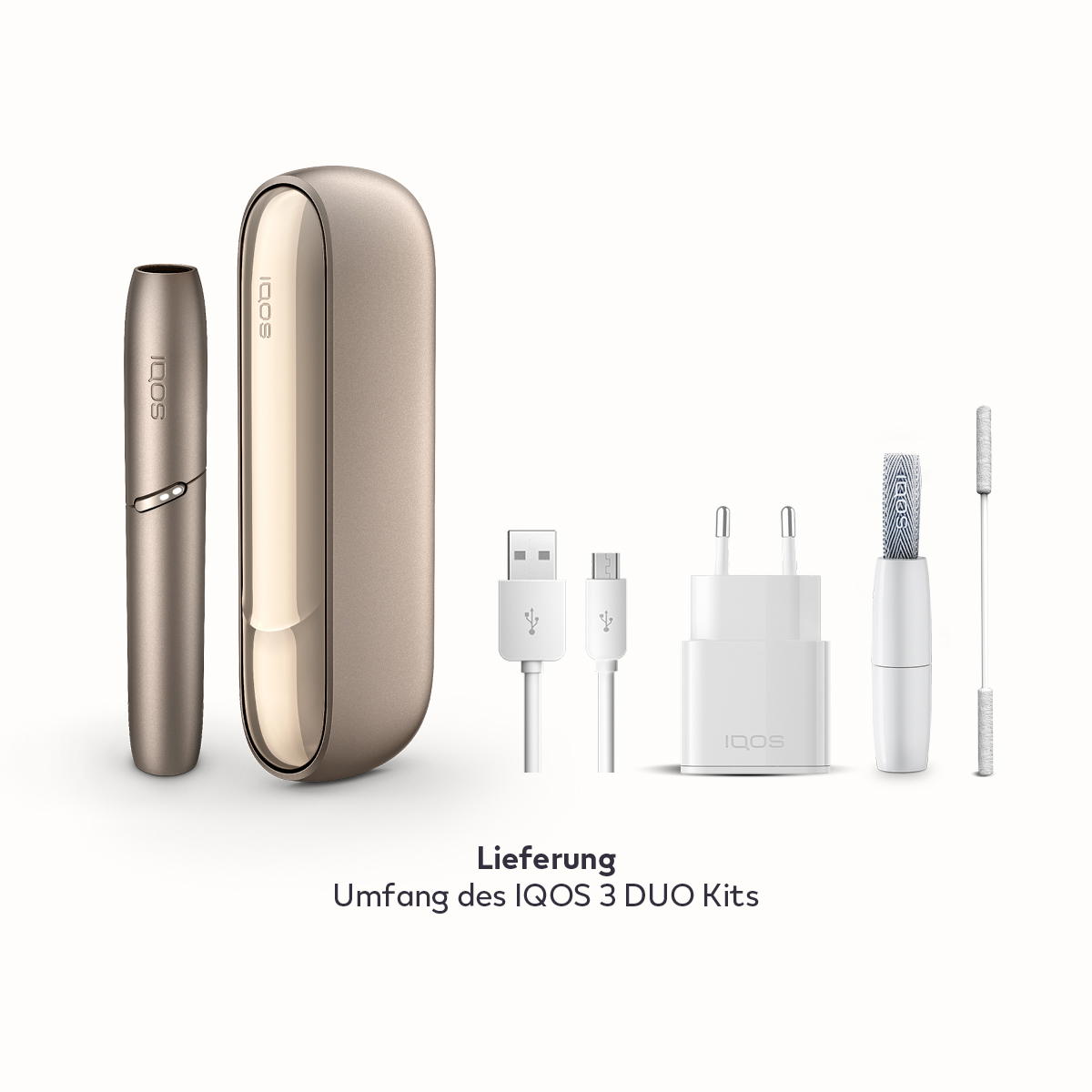 Philip Morris - IQOS 3 DUO Kit 2900mAh Blau jetzt kaufen