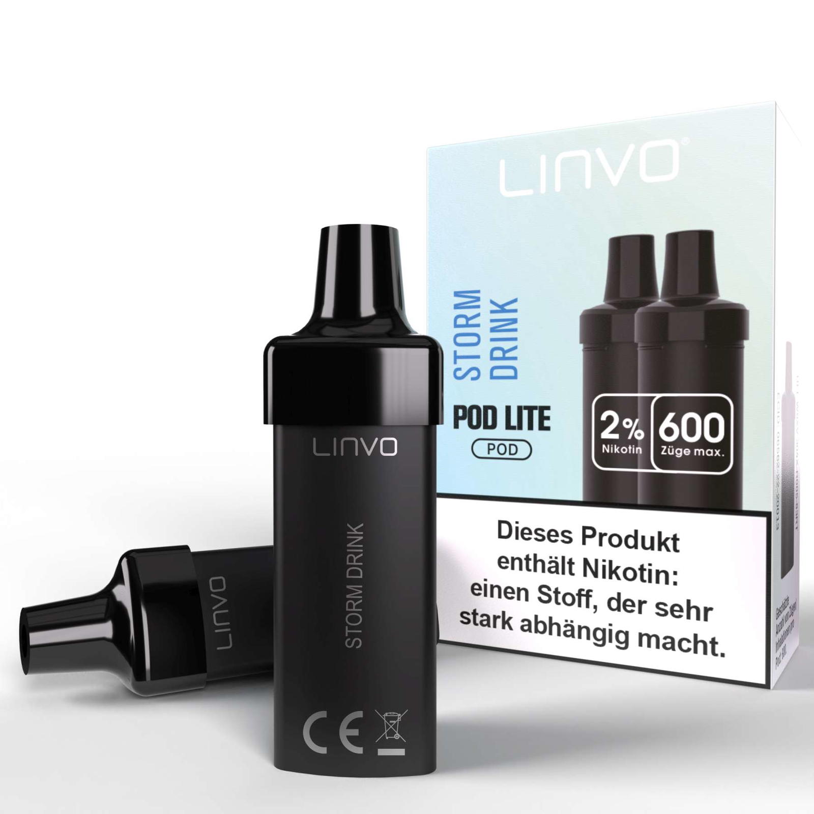 Linvo Pod Lite - Storm Drink - Prefilled Pods 2er Pack - 2ml 20mg NicSalt