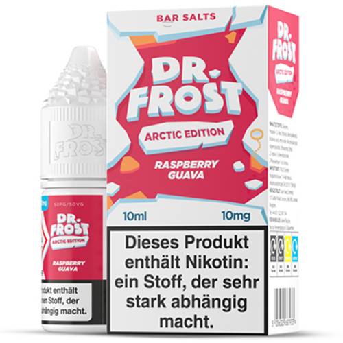 Dr. Frost Arctic Edition Raspberry Guava NicSalt Liquid – Eis